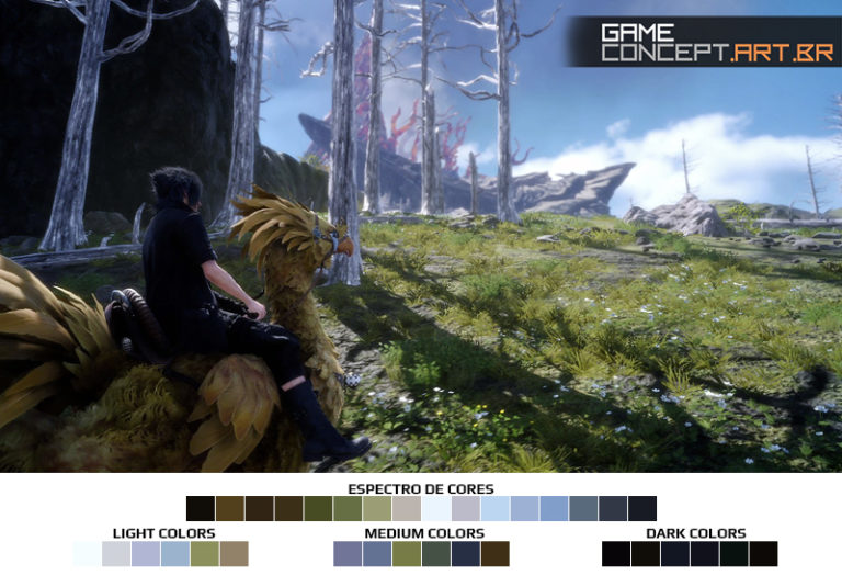 Final Fantasy XV: Games in Color | Game Concept Art Brasil
